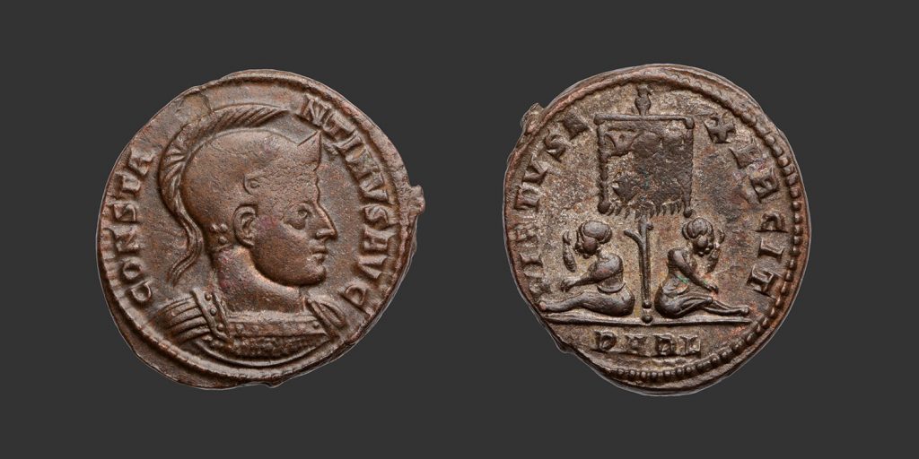 CONSTANTIN Ier • Nummus • Odysseus