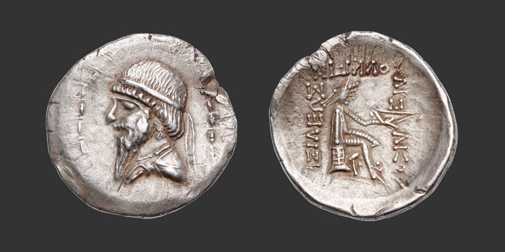 ROYAUME PARTHE - MITHRADATÈS Ier • Drachme • Odysseus