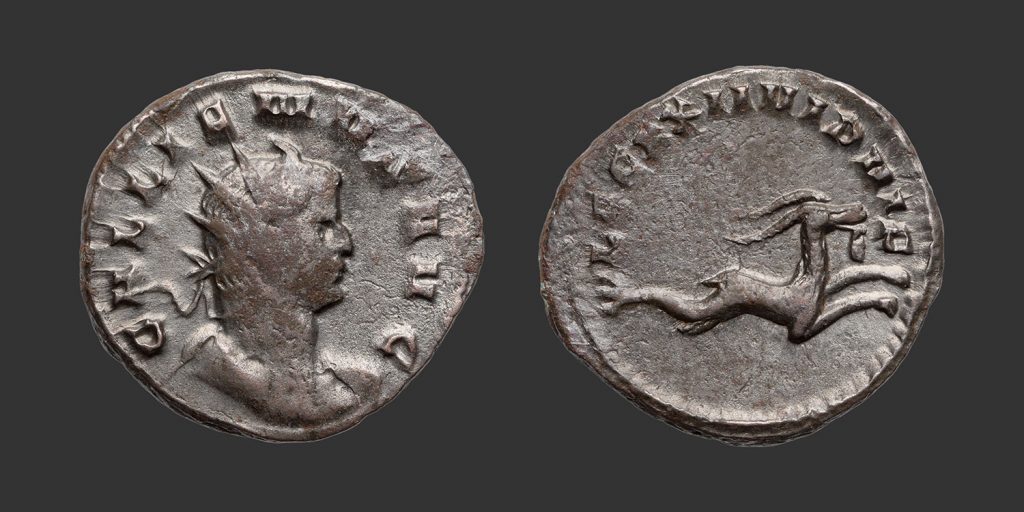 GALLIEN - LÉGION XXII • Antoninien • Odysseus