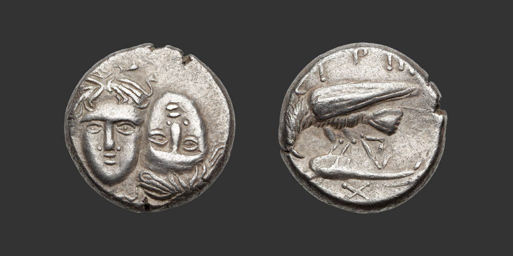 MOÉSIE - ISTROS • Drachme • Odysseus